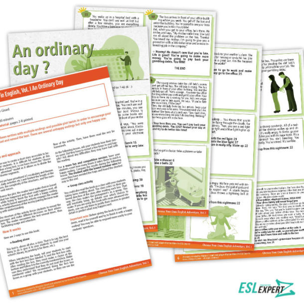 My First Book in English: An Ordinary Day - ESL Expertz