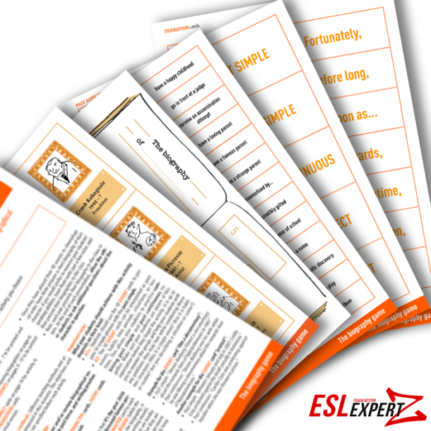 The Biography Game - ESL Expertz