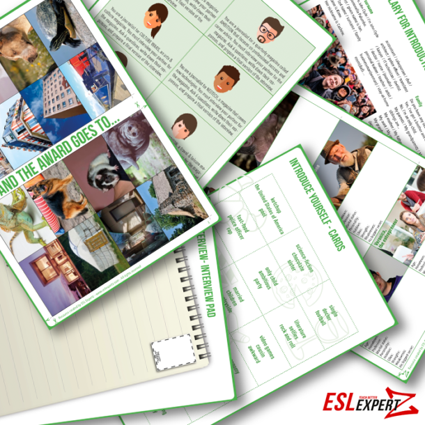 Introductions - 4 activities for Vocab practice - ESL Expertz