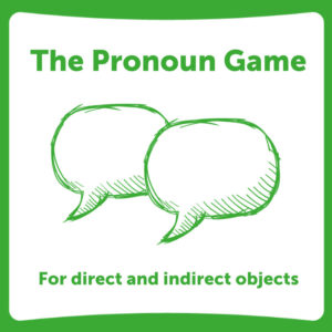 The Pronoun Game - ESL Expertz