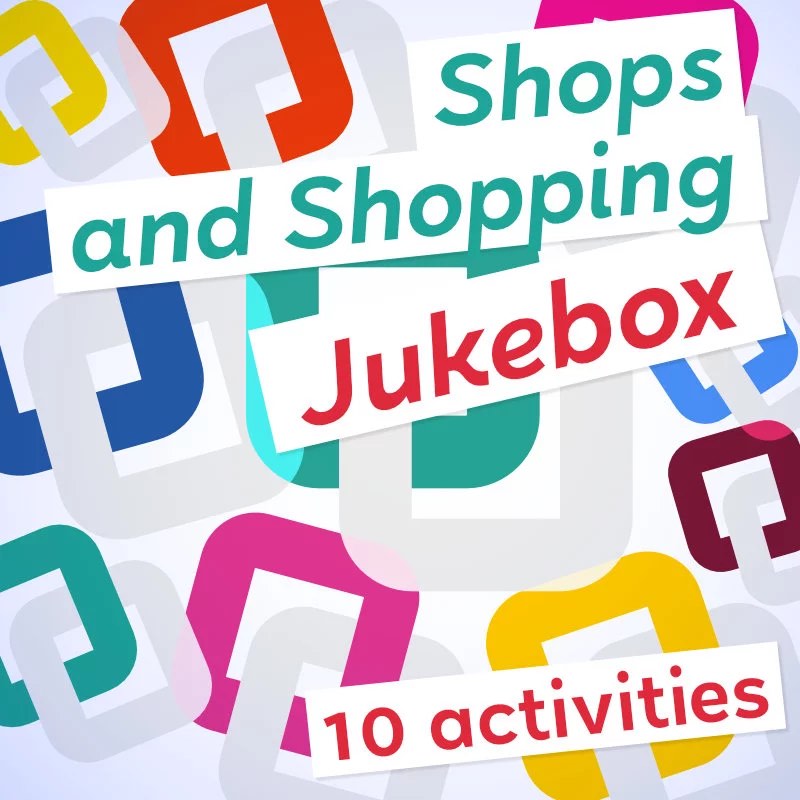 Shops and Shopping Jukebox - ESL Expertz