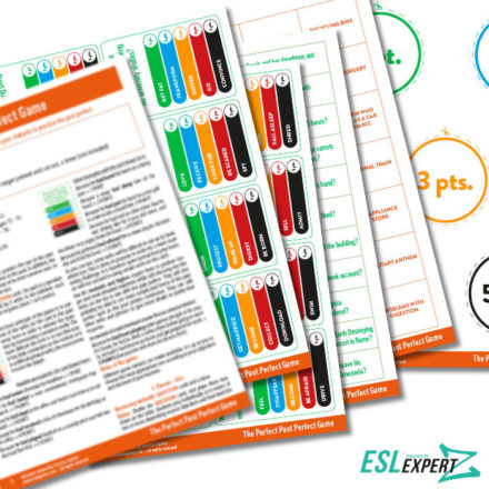The Perfect Past Perfect Game - ESL Expertz