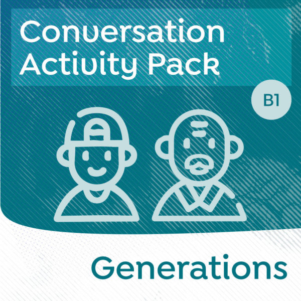 Generational Differences Conversation Activity Pack - ESL Expertz