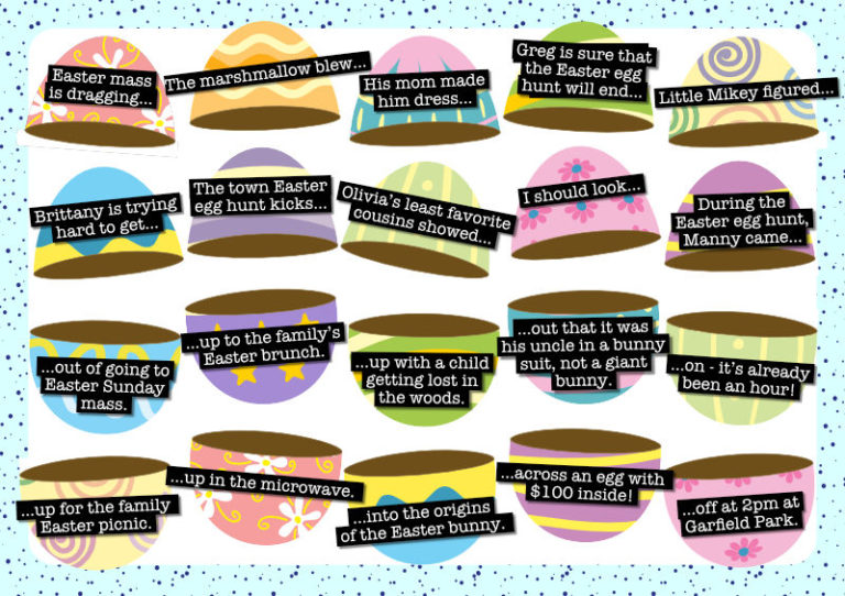 Easter Egg Hunt Phrasal Verbs - ESL Expertz