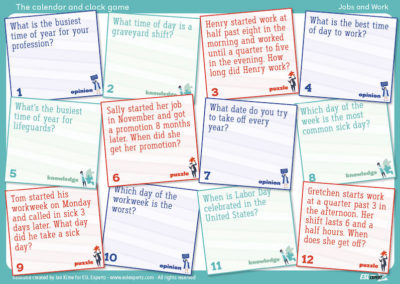 Jobs and Work ESL Activities Games and Lessons - ESL Expertz