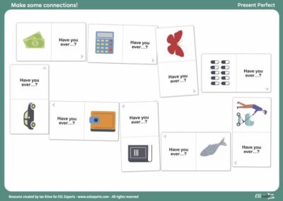 Present Perfect Dominoes - ESL Expertz