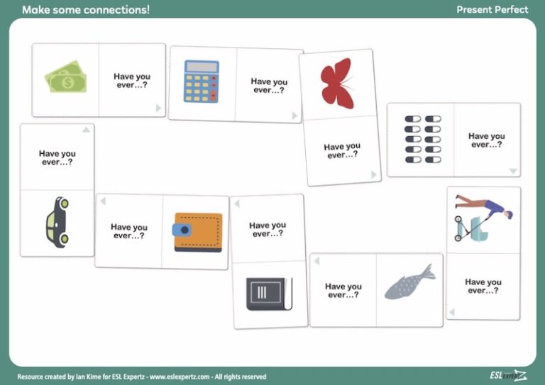 Present Perfect ESL Activities Games and Lessons - ESL Expertz