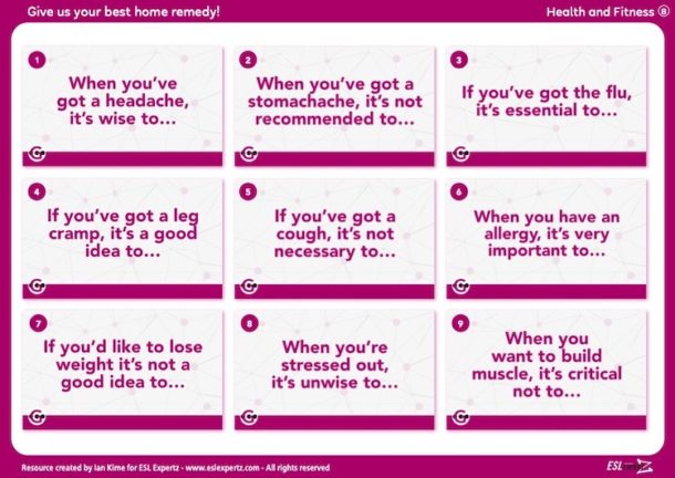 Give Health Remedies - ESL Expertz