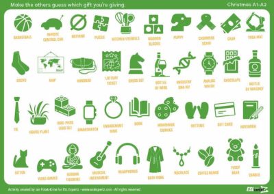 ESL Christmas Gift Game - ESL Expertz