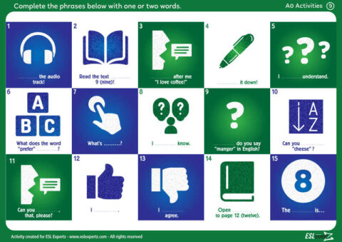 A0 Activity: Student Teacher Communication - ESL Expertz
