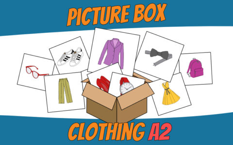 Picture Box: Clothing A2 - ESL Expertz
